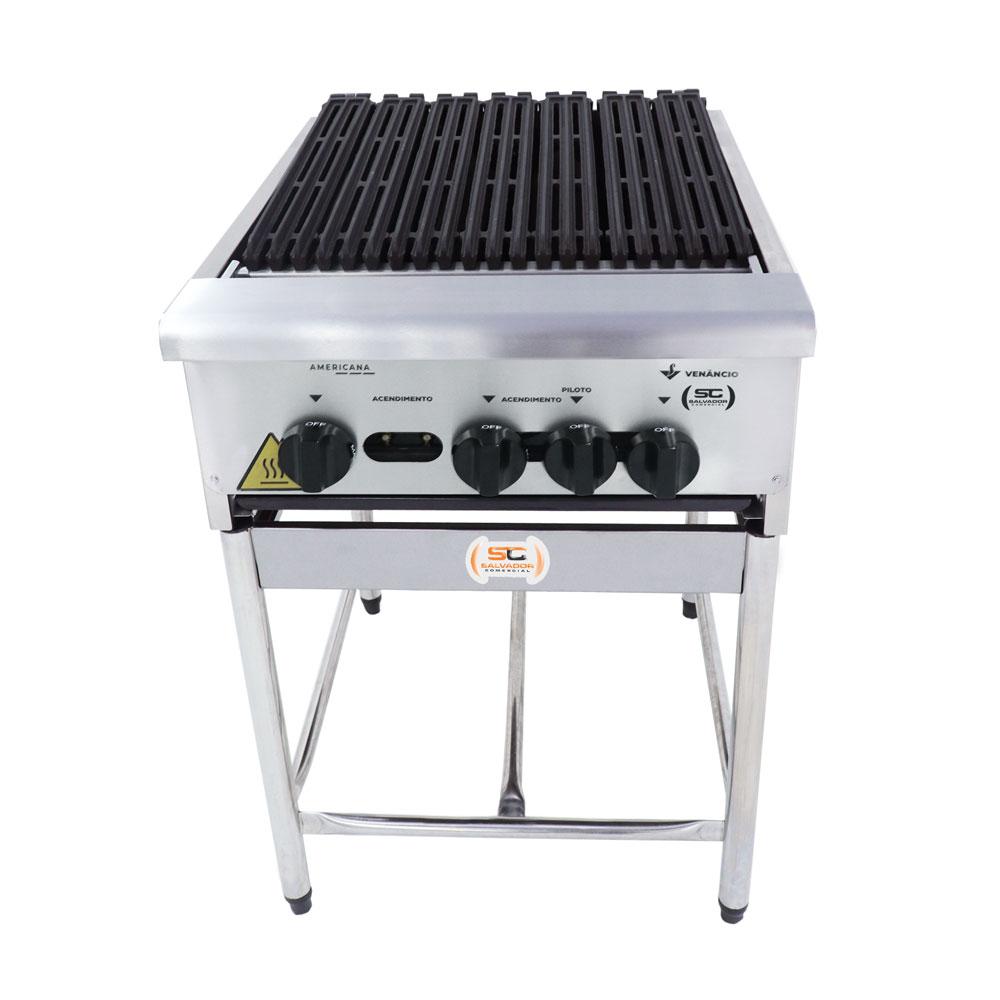 Kit Charbroiler Venâncio 45cm para Grelhar com Qualidade – Salvador ...